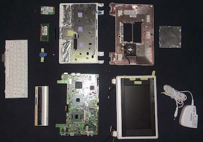 jkkmobile: Eee PC 701 4G gets dissected
