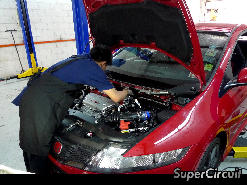 SUPERCIRCUIT Exhaust Pro Shop: Honda Civic FN2 Type-R Full Exhaust ...