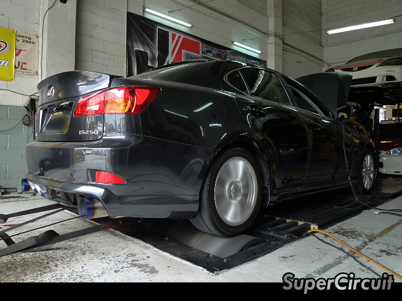 SUPERCIRCUIT Exhaust Pro Shop: Lexus IS250 exhaust customisation