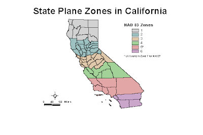 Lots Of Maps!: State Plane Coordinate System Map