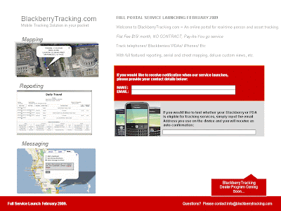 Blackberry Tracking