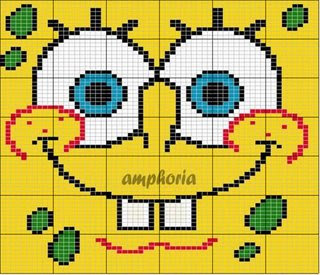 SpongeBob Is EveryWhere: SpongeBob is a mosaic