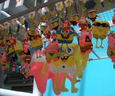 SpongeBob Is EveryWhere: SpongeBob is several different prizes at a ...