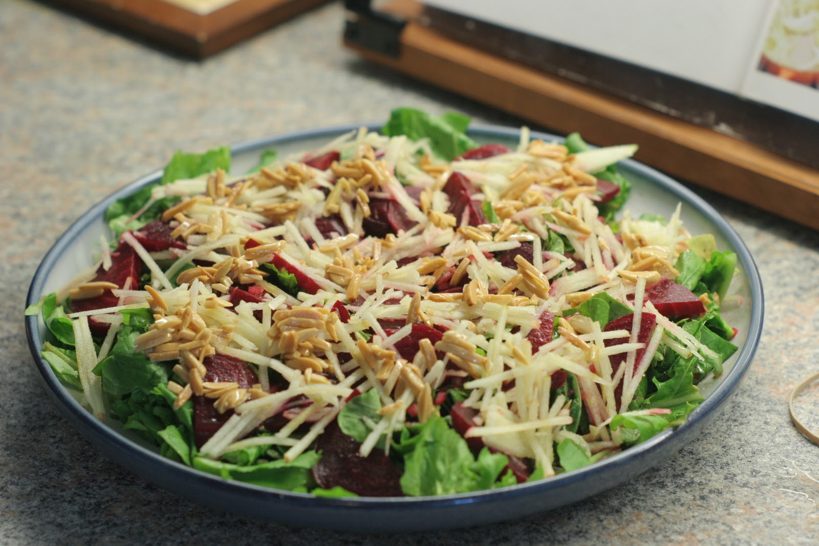 Four seasons of food: Beet and apple salad