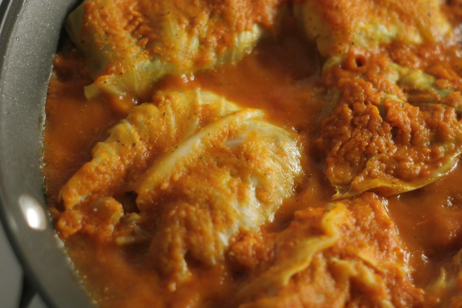 Four seasons of food: Stuffed cabbage leaves