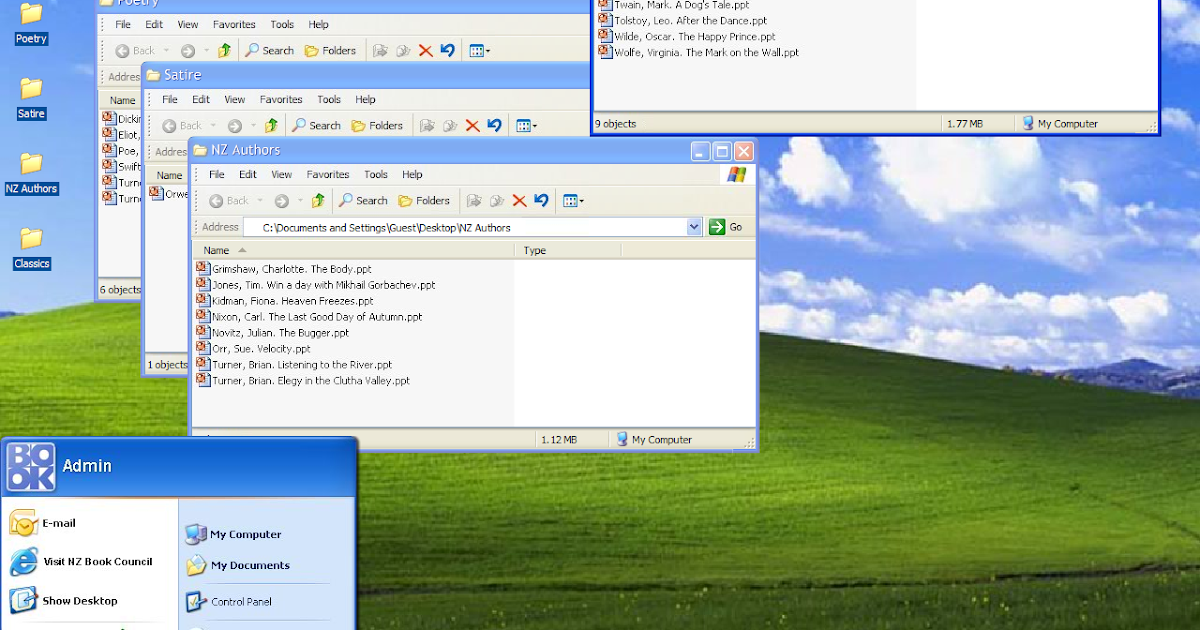 Fake Desktop - Read at Work