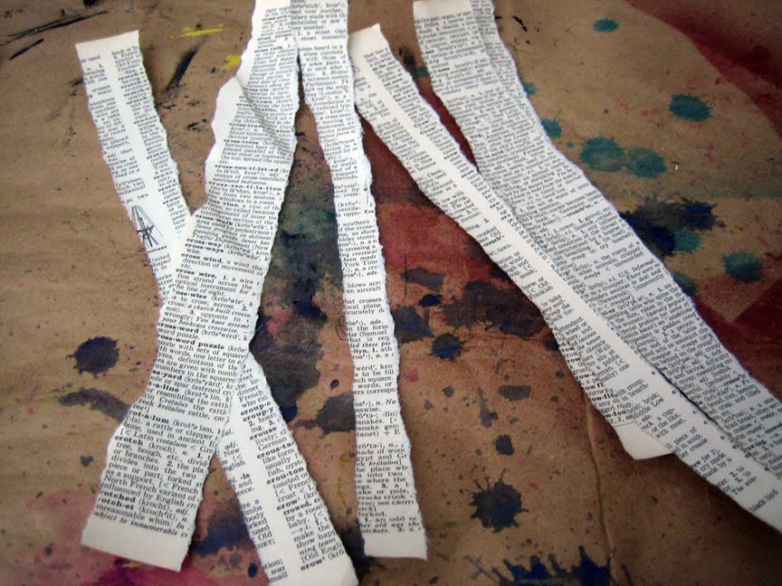 Technique Speak: Easy Twisted Paper Flowers