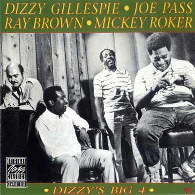 all that jazz: Dizzy Gillespie, Joe Pass, Ray Brown, Mickey Roker