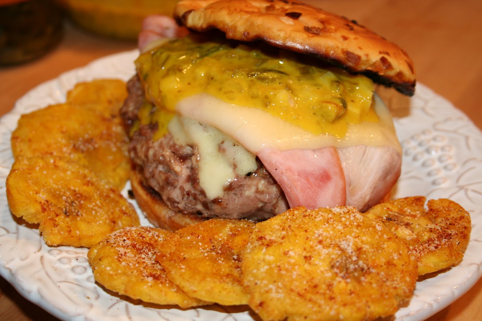 Burger Grilling Season is Here: Cubano-Style Burgers with Double-Fried ...