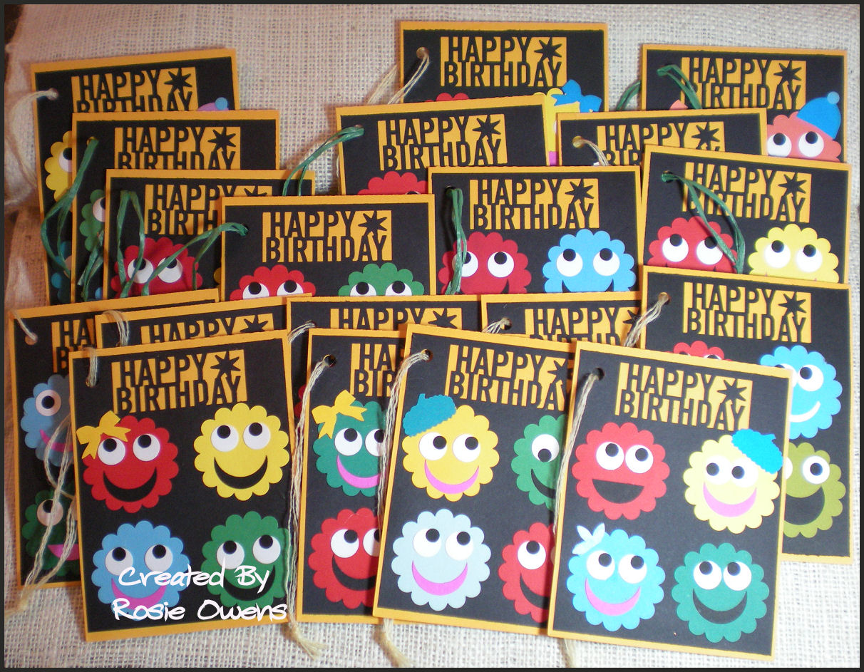 RubberStampRosie's Card Factory: FUNNY FACE BIRTHDAY CARDS