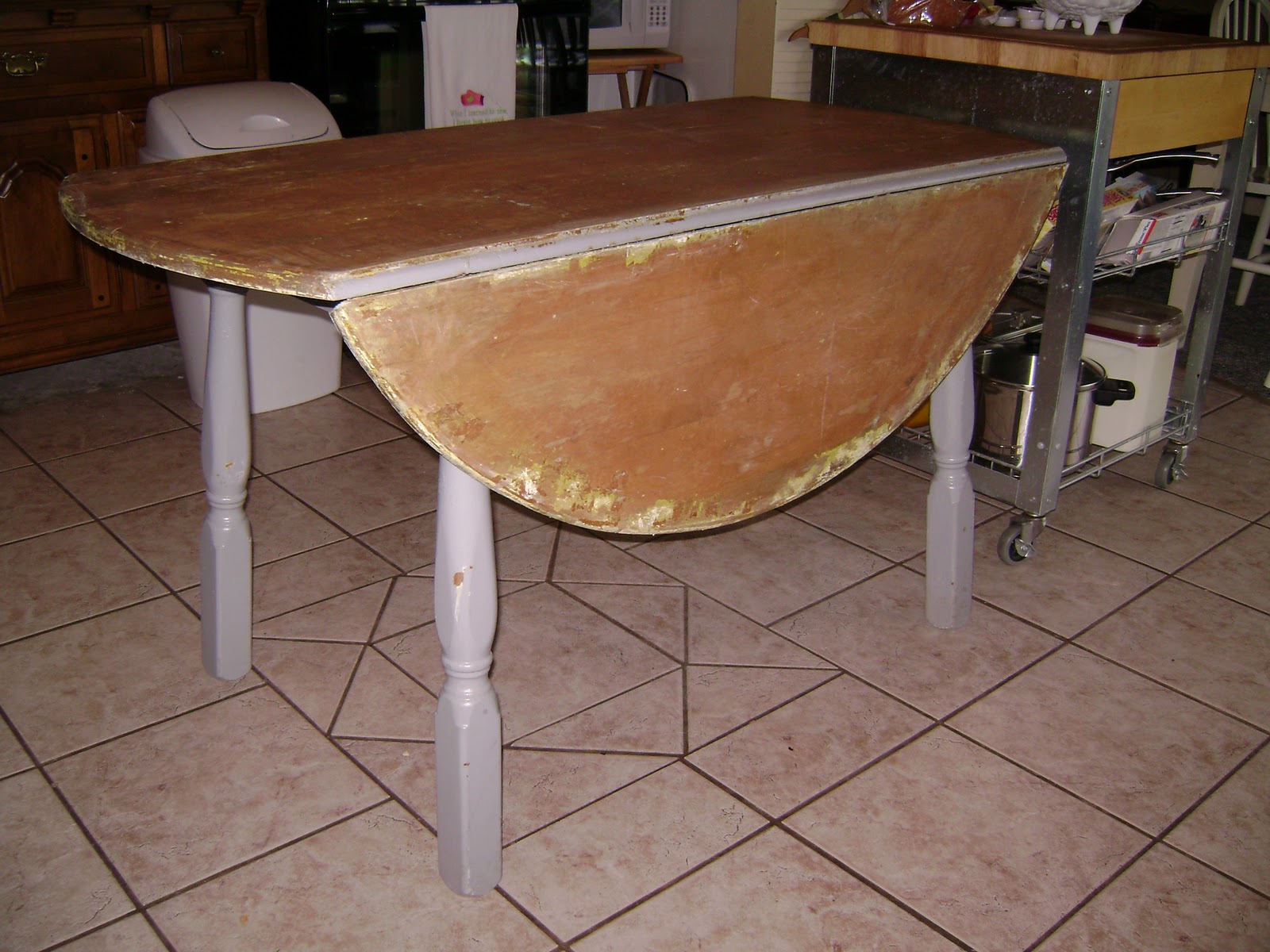 Twice Loved Treasures: Project Reveal: New Old Table