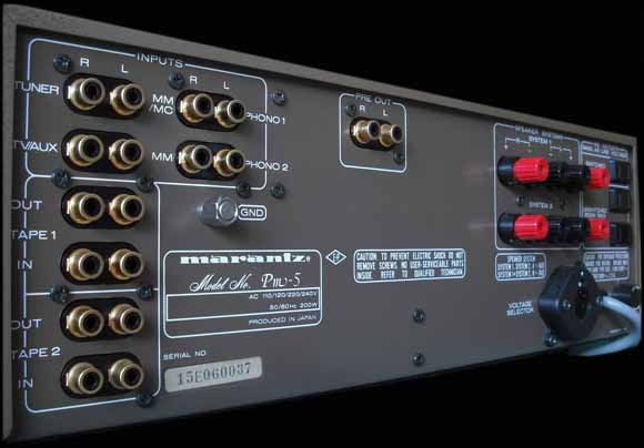 stereonomono - audio Hi Fi Compendium - 14 years on-line: Marantz PM-5 ...