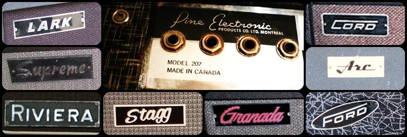 Pepco tube amps: Garnet stencil amps and Pepco