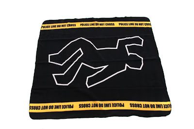 TO HEAVEN WITH STYLE: [accesorii] Crime Scene Fleece Rug
