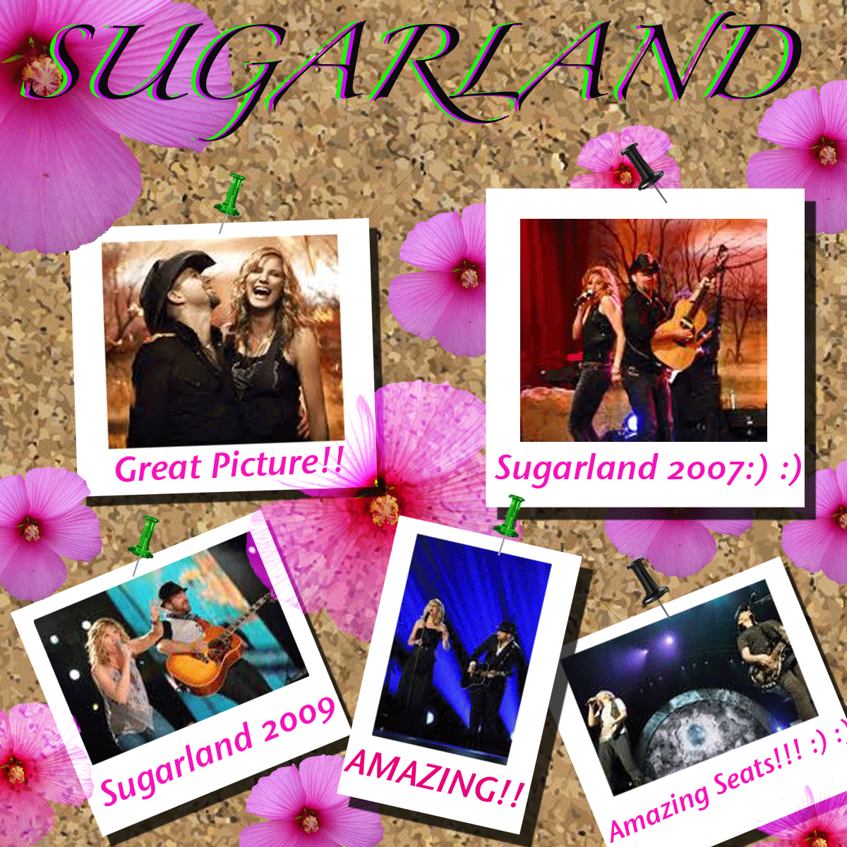 Graphics 1: Sugarland Album Cover