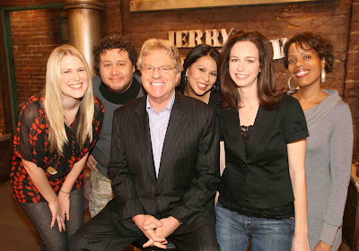 JERRY SPRINGER HOTTER THAN EVER AND STEVE WILKOS IS ON FIRE