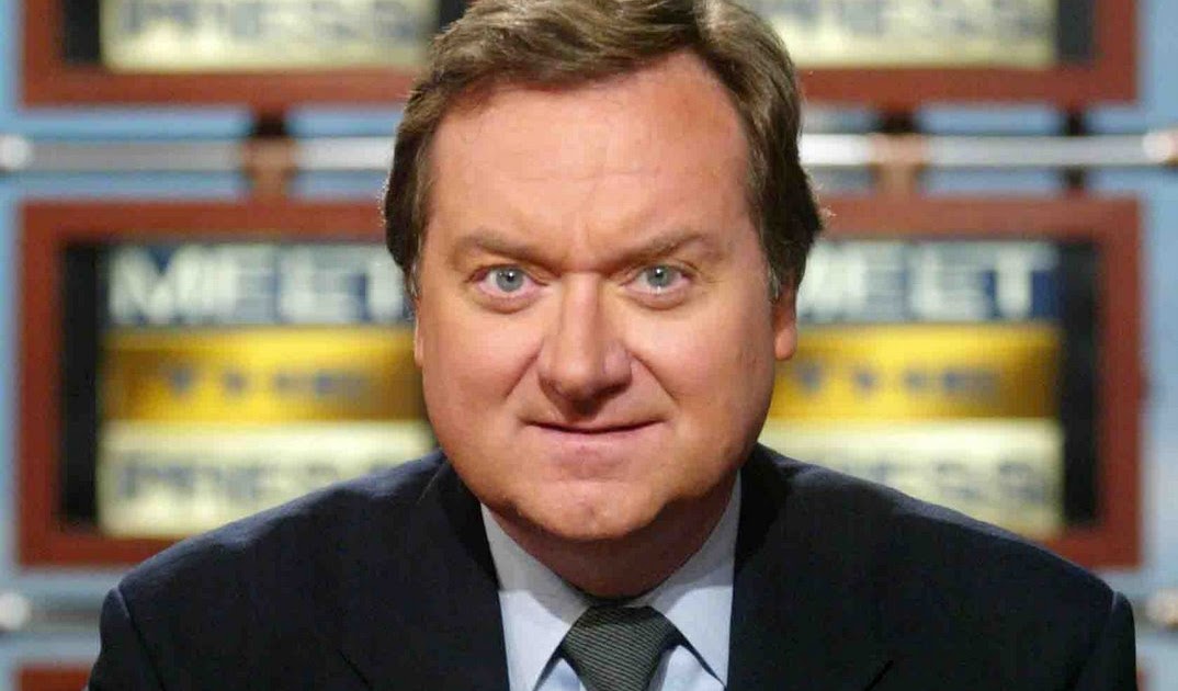NBC NEWS ICON TIM RUSSERT DEAD AT 58