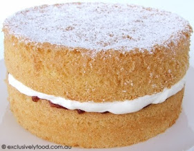 Exclusively Food: Sponge Cake Recipe