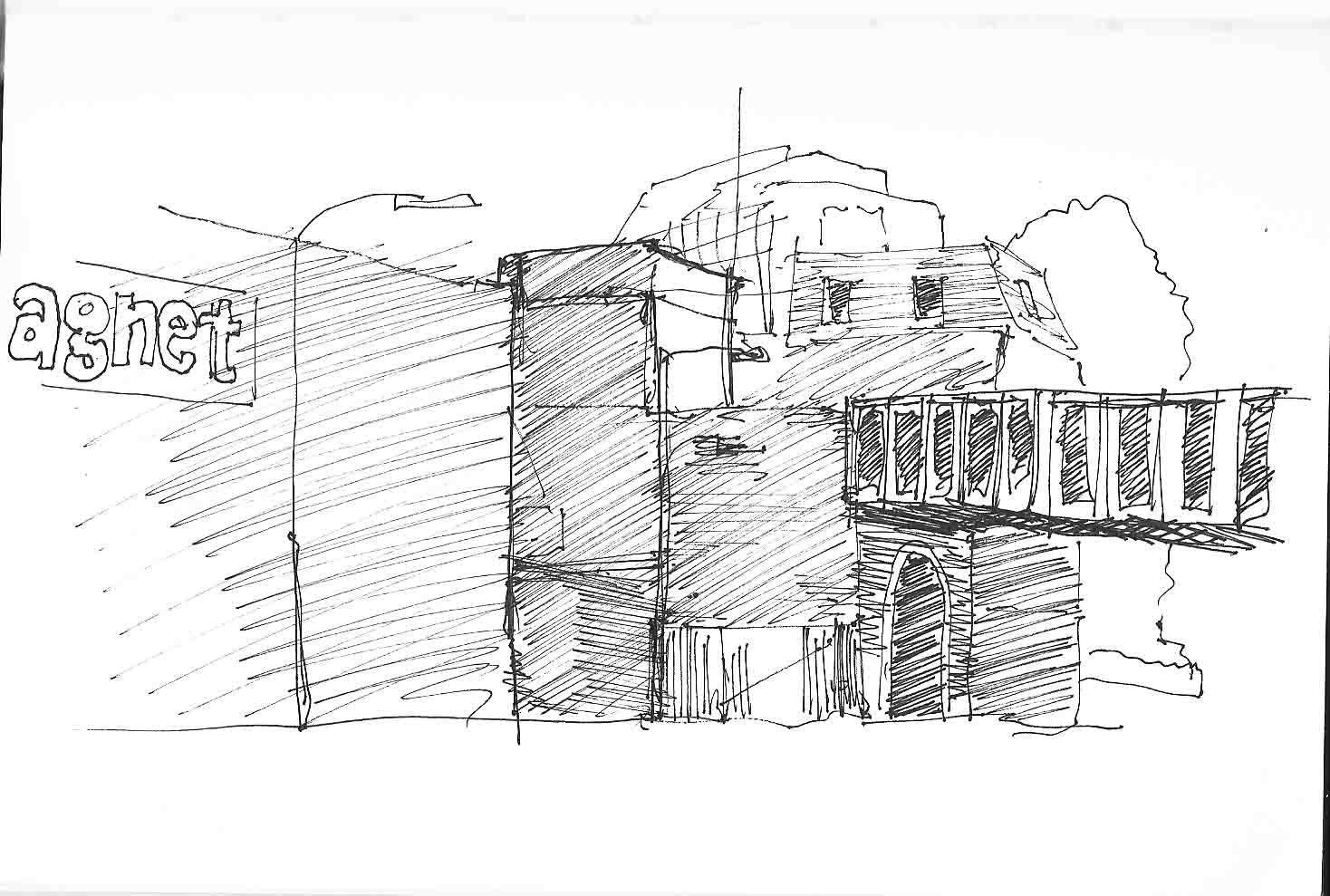 Architectural Diary 2010/11: Sketches round town
