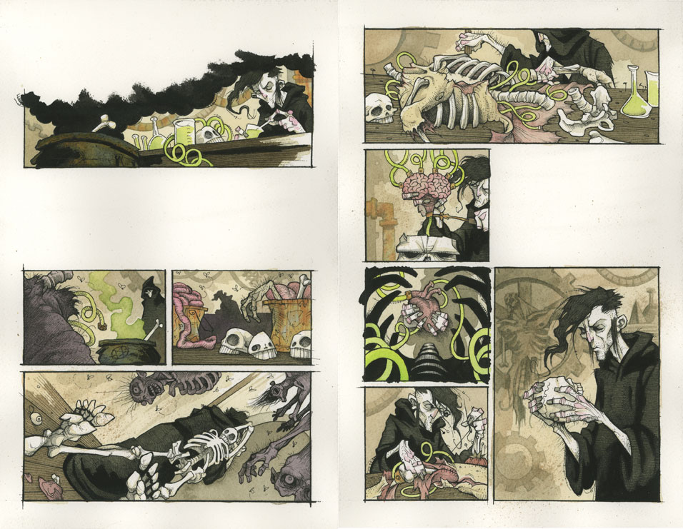 Gris Grimly's Frankenstein: May 2010