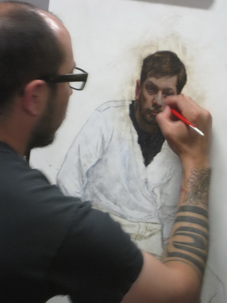 3Kicks Art Studio: Sean Cheetham Painting Workshop