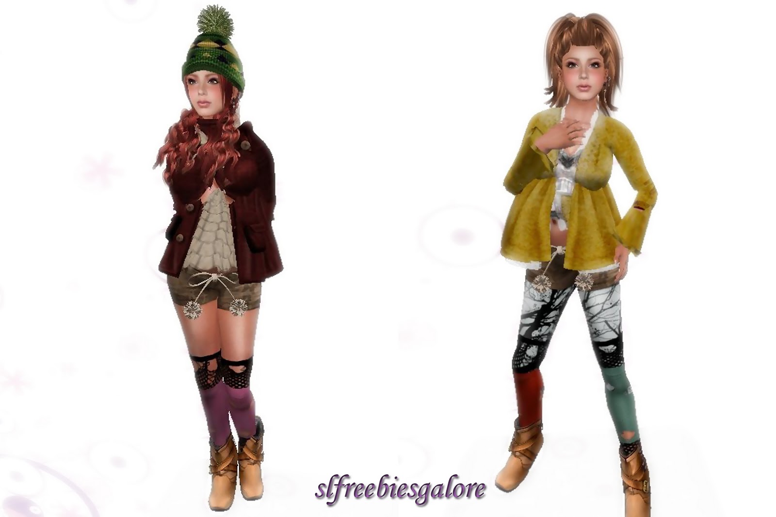 SL Freebies Galore: izm, +cat holic+ & [Luce.] Christmas Gifties
