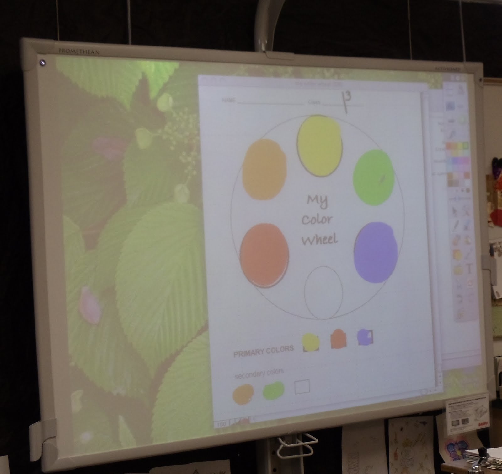 Hands, Head 'n Heart in the Artroom: Color Wheels
