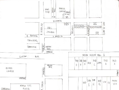 Pirata 101: Quiapo DVD Map