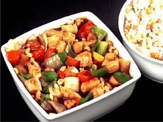 Vanessa's Home Kitchen: Frango Xadrez (Chinese chicken)