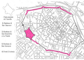 ripensando Piacenza...: BASTIONI FARNESIANI