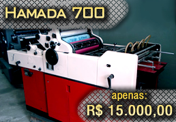 Wagner Máquinas Offset Multilith1250 e Abdick: Hamada 700