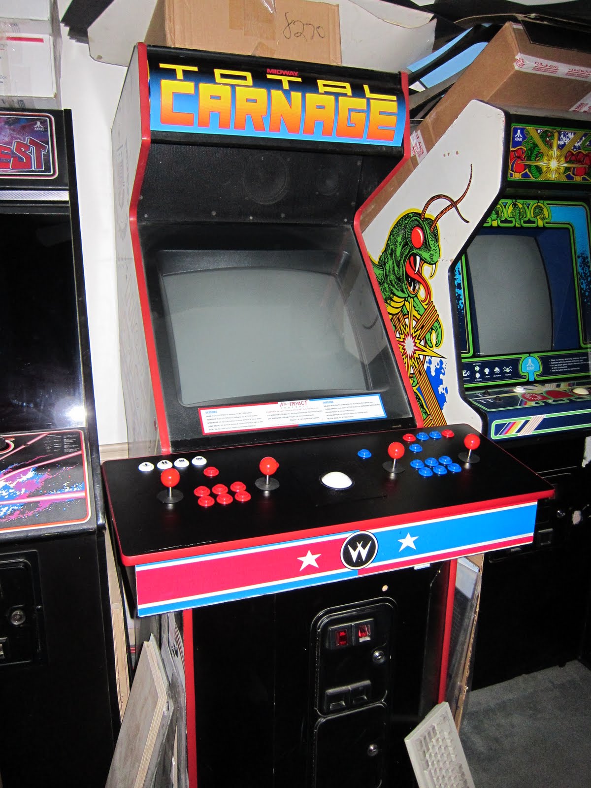 ArturosArcadeLab: MONSTER MAME Control Panel