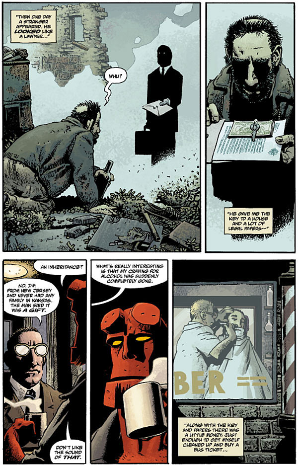 .: HQ Preview-"Hellboy: Double Feature of Evil #1"