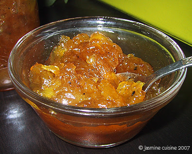 Confiture d'ananas au rhum - Jasmine Cuisine