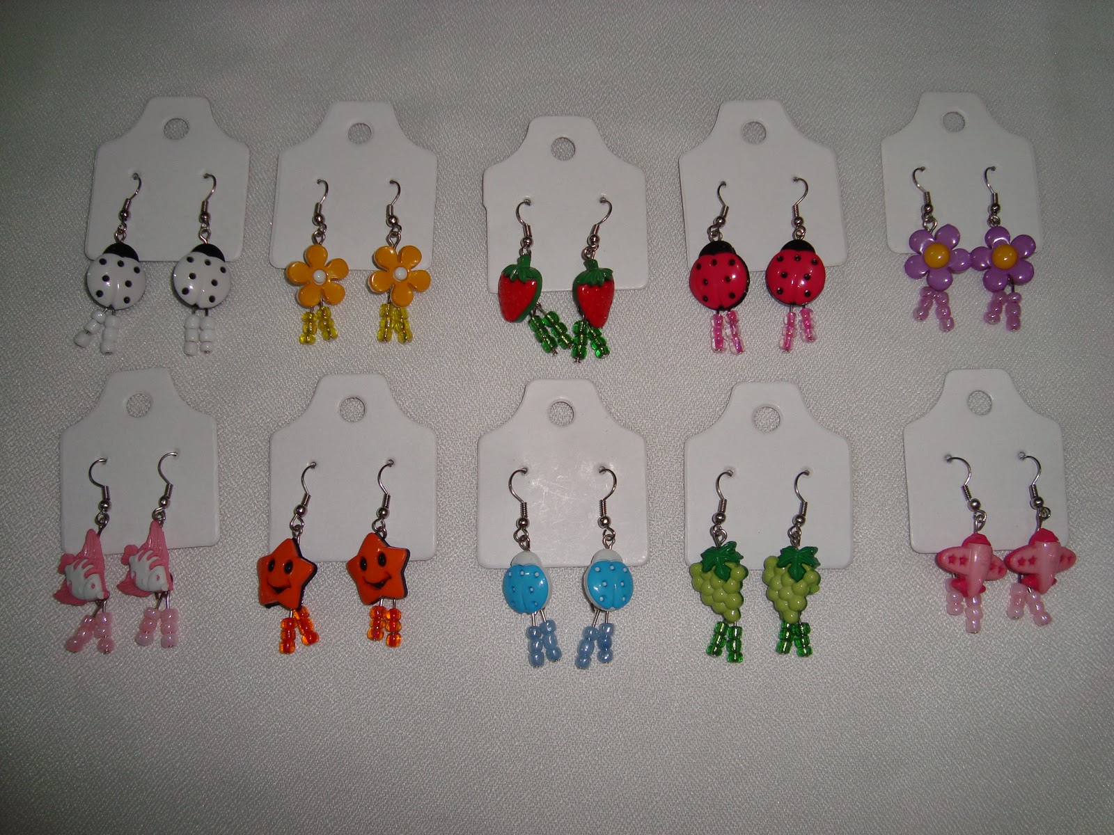 Rose bijuterias e acessórios: Brincos infantis