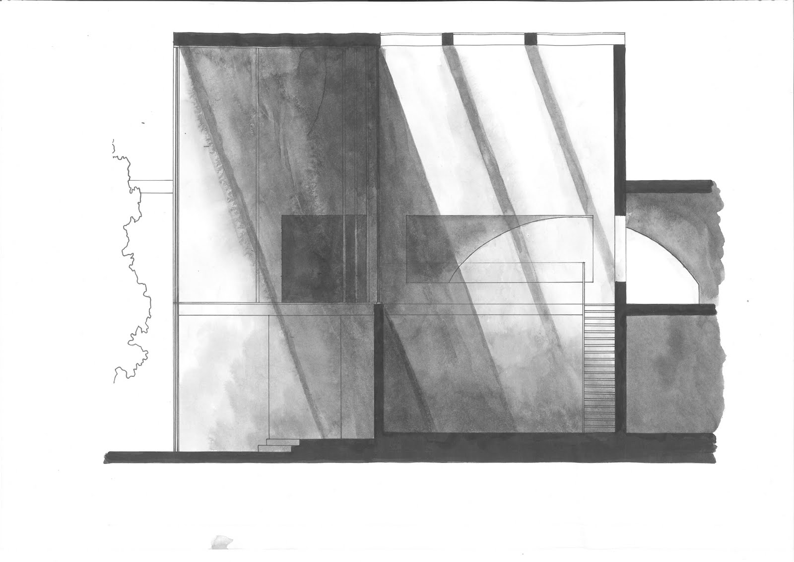 Arch 1201 - John Turle: Section - Poche