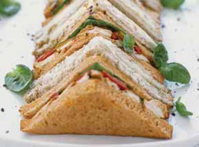 anywho...: Triangle Sandwiches