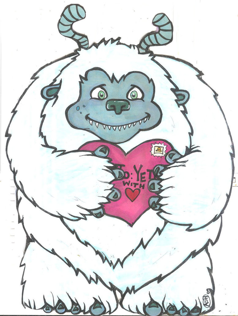 I Loved the Yeti: Valentine Yeti