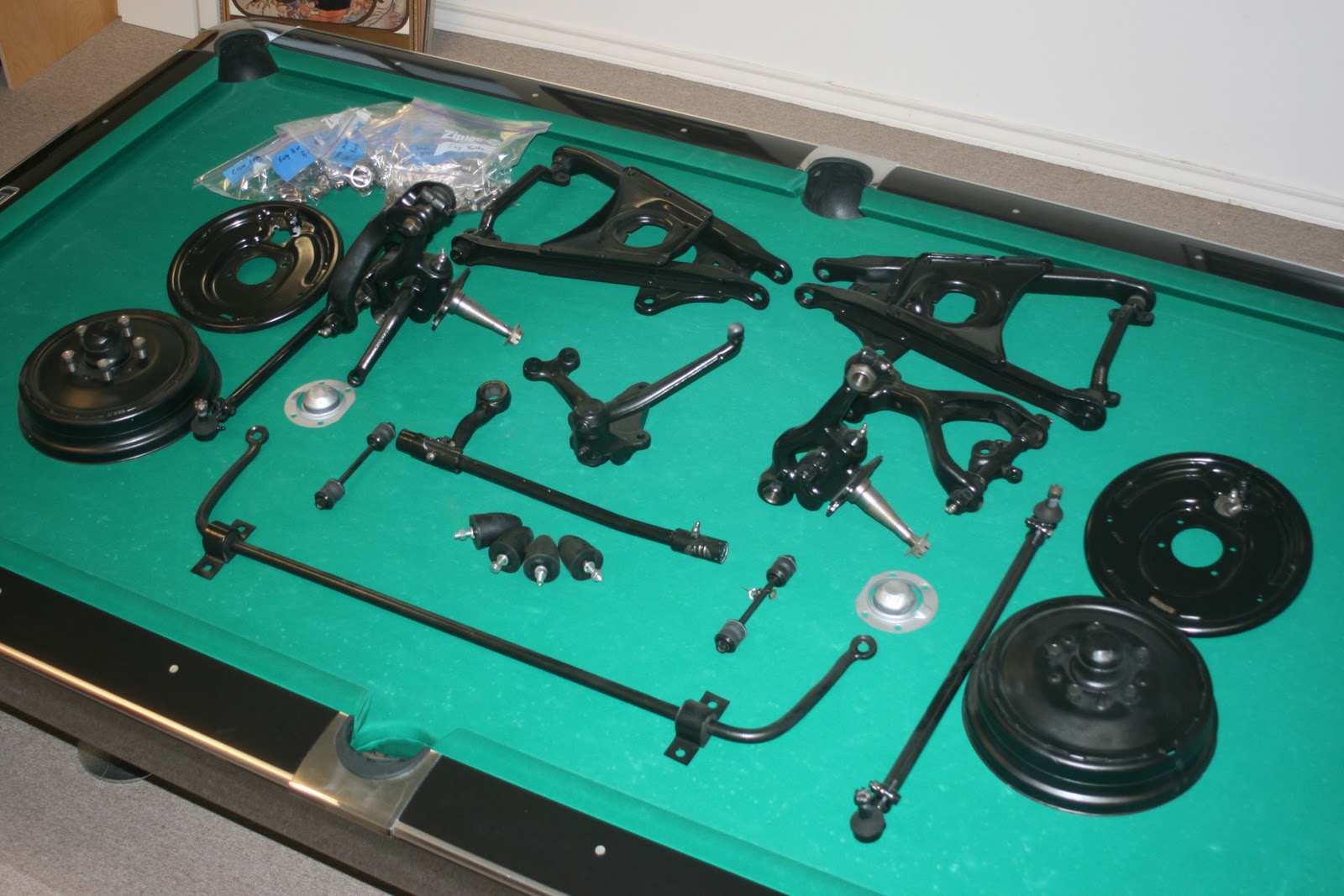 Russell and Vicki's '52 Hudson Hornet Convertible Restoration: Front ...