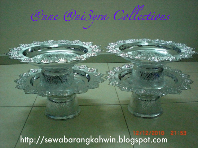 SEWA BARANG KAHWIN: DULANG HANTARAN - SILVER