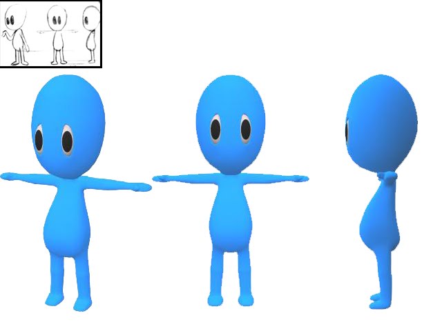 FrAmArT: Basic character designed & modelled in maya..