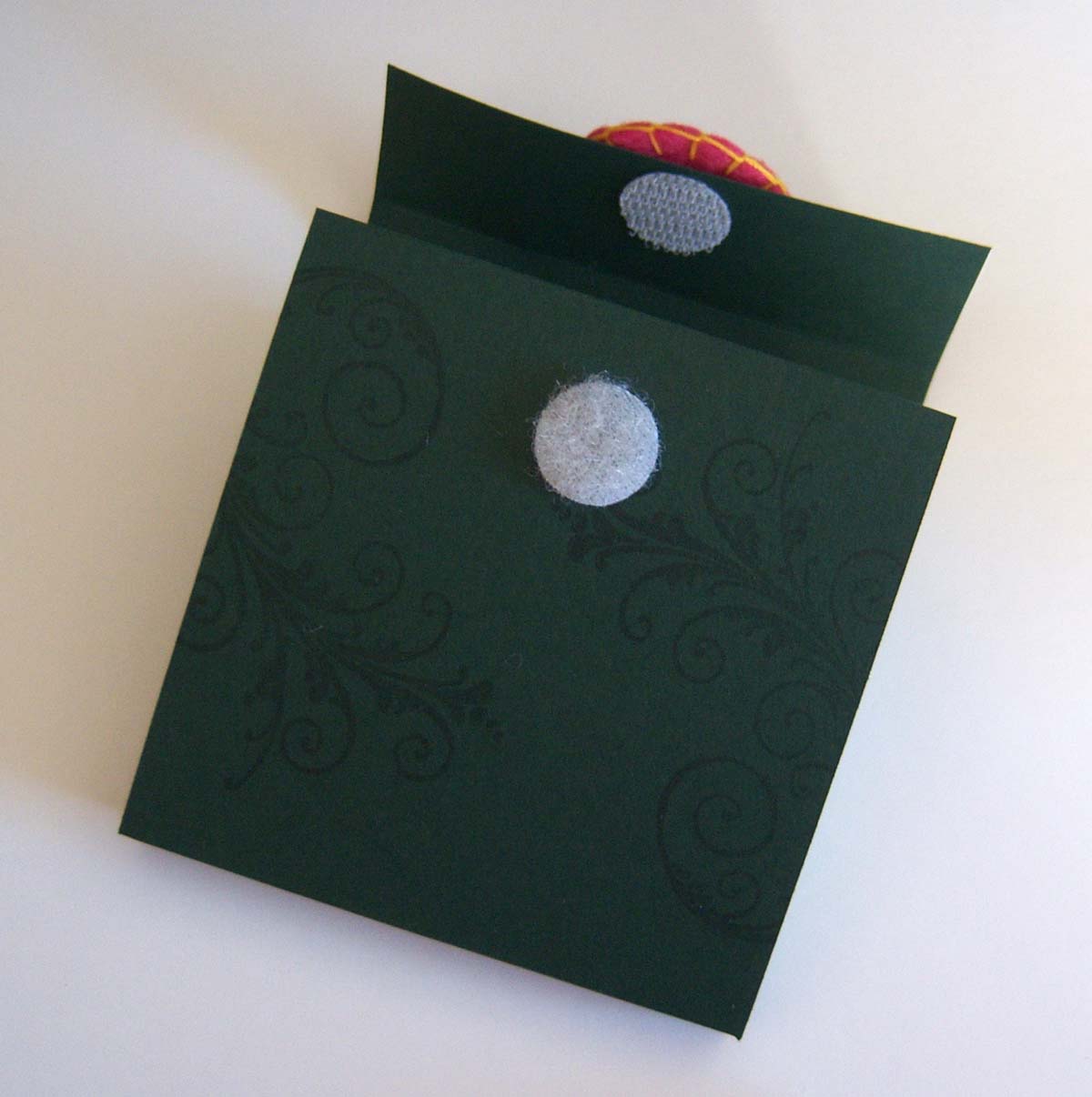 Shoregirl's Creations: Bucket Handbag Gift - Post it note holder