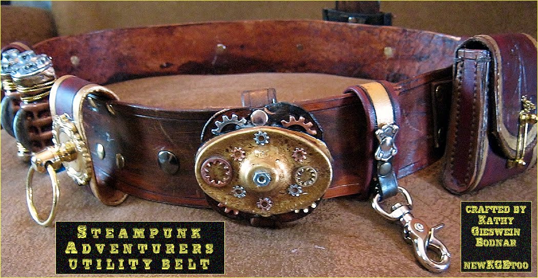 Planeta Scottozoid: Victorian Adventurers Utility Belt by Kathy