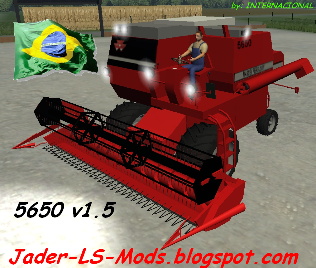 Jader LS Mods: Massey Ferguson 5650 v1.5 Pack (LS09)