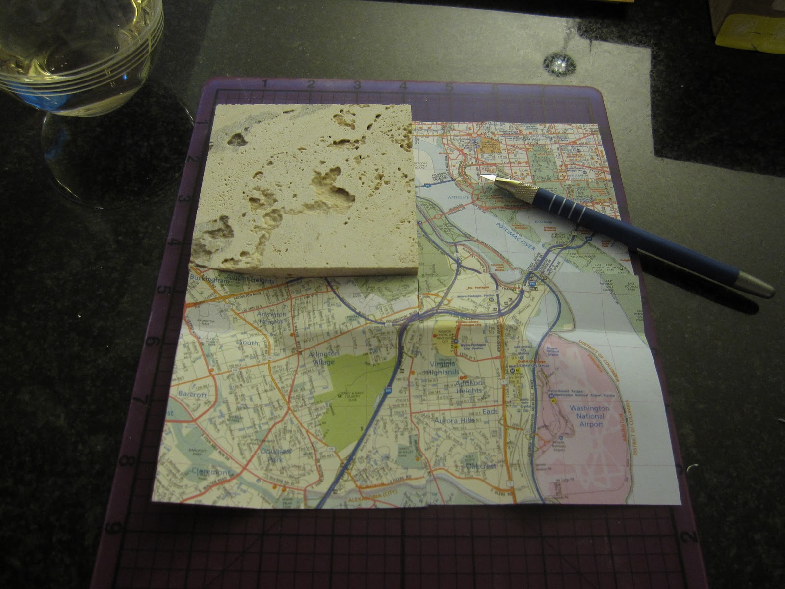 Three Sisterz: D.C. Map Coasters