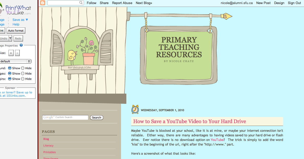 How To Print A Webpage Primary Teaching Resources how-to-print-a-webpage-primary-teaching-resources