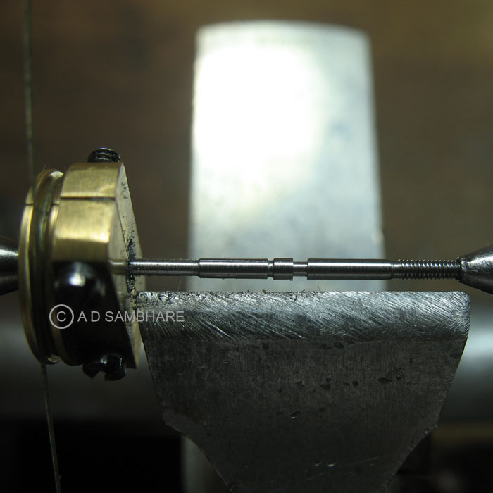 A Watchmaker's Diary: Winding Shaft