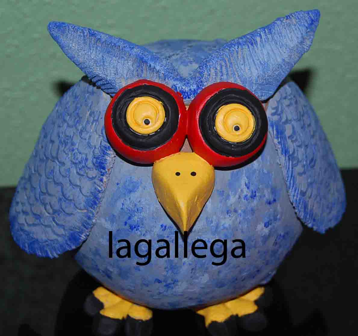 Mi espacio: Un búho azul