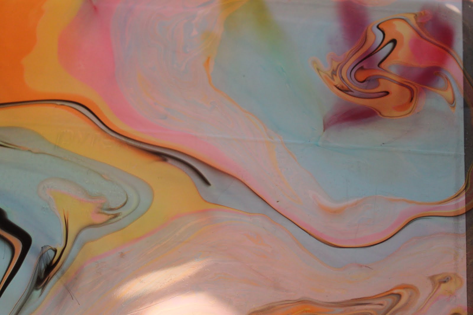 Erin's Art Class: Suminagashi