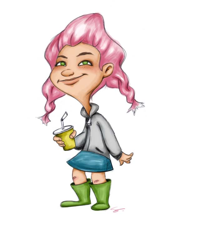 Sunny Tellone: Pink Ink